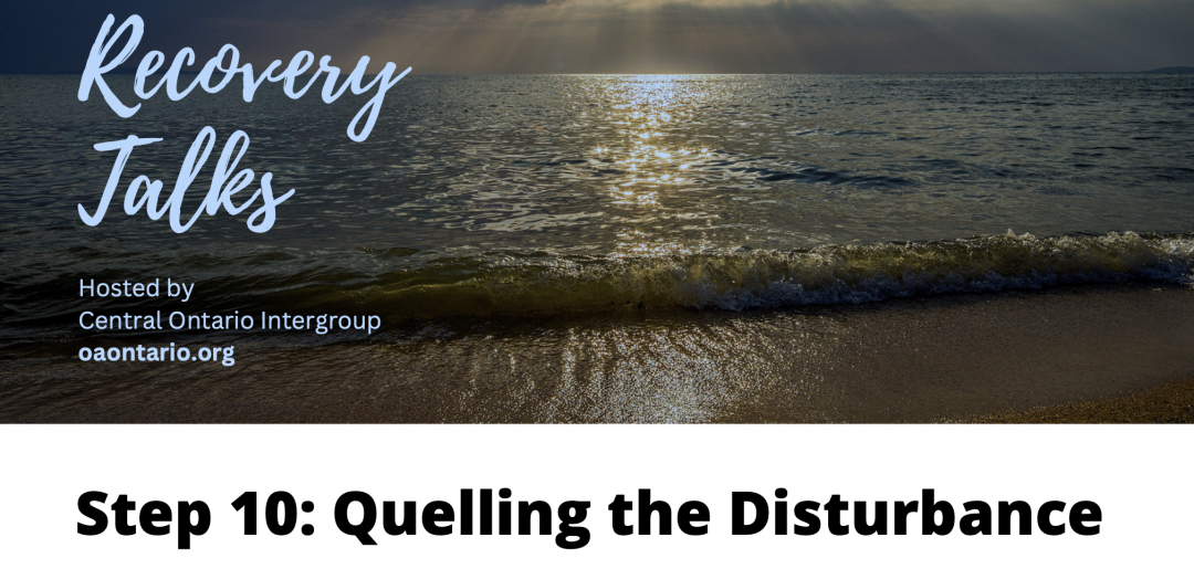 Recovery Talks Workshop - Overeaters Anonymous