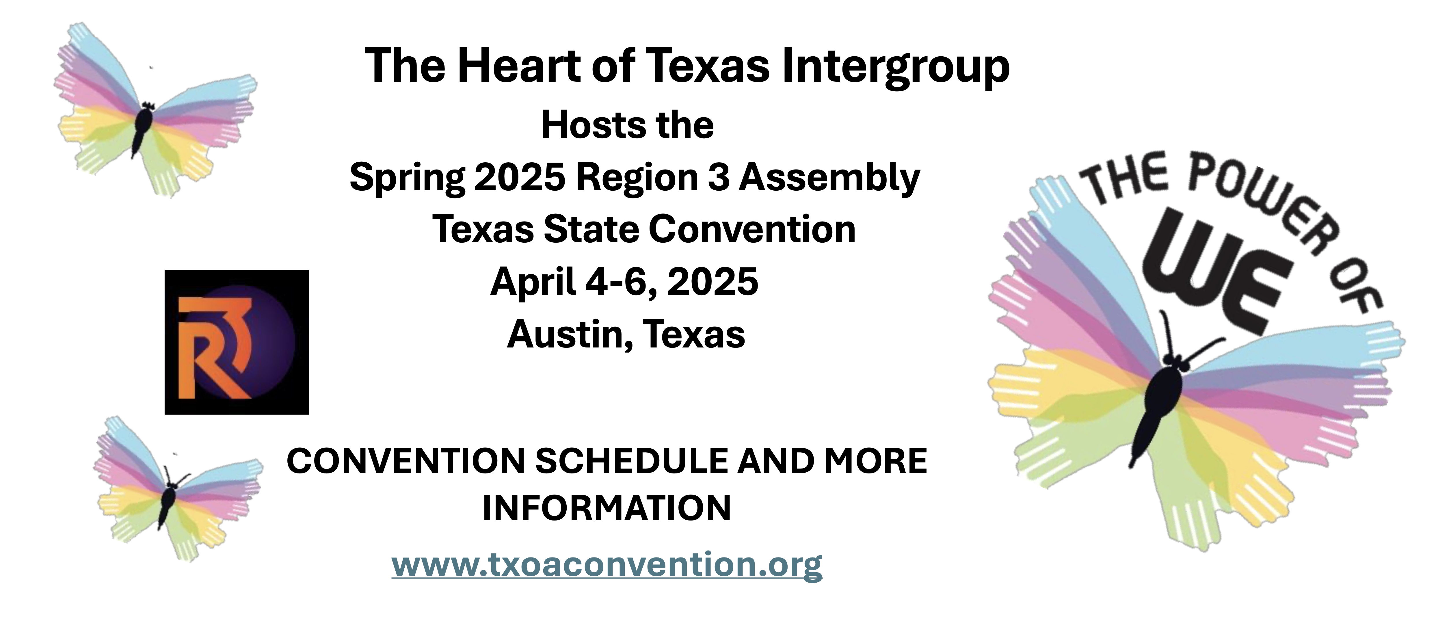 2025. gada pavasara Trešā reģiona asambleja un 3. ikgadējais Teksasas ...