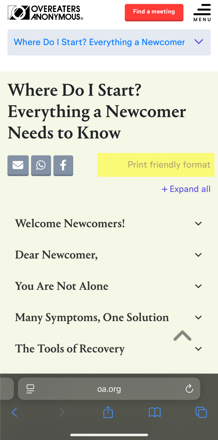 Where Do I Start? Newcomer Pamphlet Is Now Mobile Friendly in 48 ...